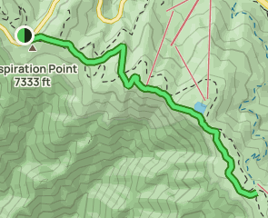 Inspiration Point to Blue Ridge Trail Junction (Blue Ridge Campground ...