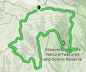 Keppel Lookout and Steavenson Falls via Tree Fern Gully Track Loop: 837 ...