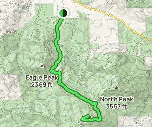 Back Creek Trail and Bald Ridge Trail to Mount Diablo Summit ...