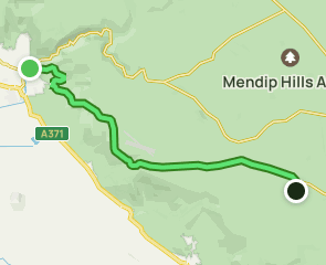 West Mendip Way: Cheddar to Priddy, Somerset, England - 11 Reviews, Map ...