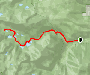 Seventh Lake and Sixth Lake via North Fork Big Pine Creek Trail ...