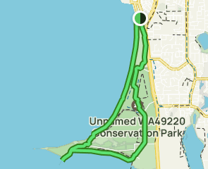 Coogee Beach and Dogs Beach via Woodman Point Recreation Reserve ...