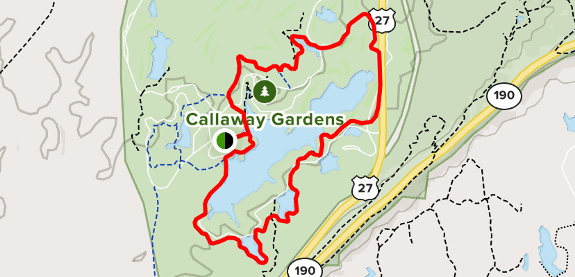 Callaway Gardens Map Guide | Fasci Garden