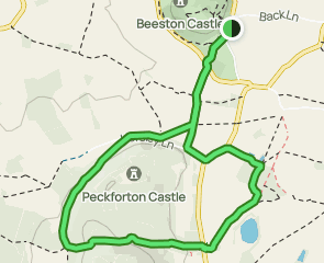 Beeston and Peckforton Castles Circular, Cheshire, England - 462 ...