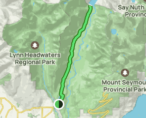 Seymour Valley Trailway to Seymour Dam, British Columbia, Canada - 403 ...