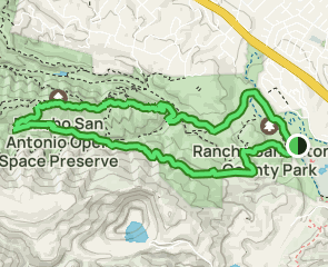 Lower Meadow, High Meadow, Upper Wildcat and PG&E Trail Loop: 312 ...