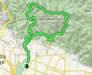 Brown Mountain Ken Burton Loop Trail, California - 42 Reviews, Map ...