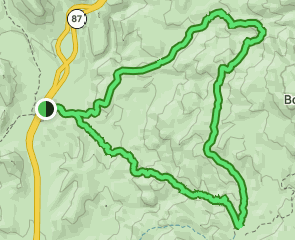 Round Valley Loop via Pine Creek, El Oso Rodeo, and Mud Springs OHV ...