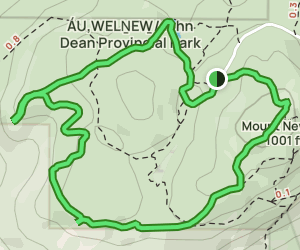 Cy's Viewpoint and Mount Newton Loop: 255 Reviews, Map - British ...