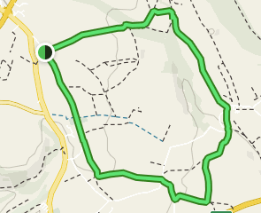 Secret Waterfall and Priestley Green Circular, West Yorkshire, England ...