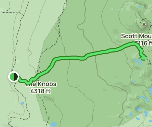 The Knobs to Tenas Lakes via Benson Lake Trail | Map, Guide - Oregon ...