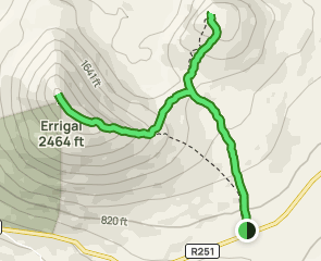 Errigal and Mackoght, County Donegal, Ireland - 41 Reviews, Map | AllTrails
