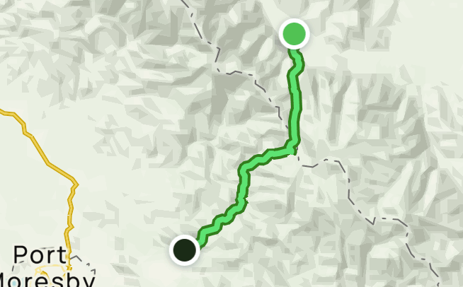 Owen Stanley Range Map