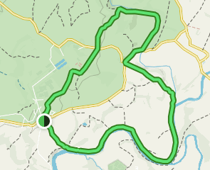 Hurst Green and Hobbit Hill Circular, Lancashire, England - 1,145 ...