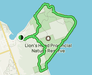 Lion's Head Loop via Bruce Trail, Ontario, Canada - 972 Reviews, Map ...