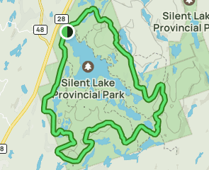 Silent Lake Mountain Bike Loop, Ontario, Canada - 35 Reviews, Map ...