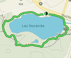 Lake Noranda and Kiwanis Beach Loop, Quebec, Canada - 91 Reviews, Map ...