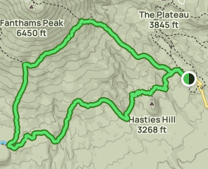 Upper and Lower Lake Dive Tracks Loop, Taranaki, New Zealand - 8 ...