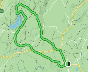 Hawkshead Hill, Tarn Hows, and Trover Intake Circular, Cumbria, England ...