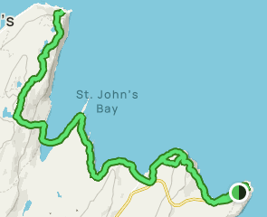 Cape Spear to St John's via Deadman's Bay Path, Newfoundland and ...