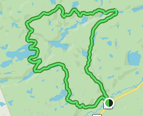 Western Uplands Backpacking Trail Shorter Loop, Ontario, Canada - 214 ...