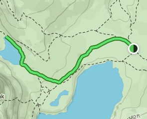 Sunburst Lake from Assiniboine Lodge, British Columbia, Canada - 21 ...