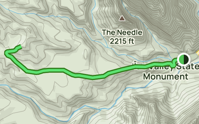 Iao Valley State Park Map
