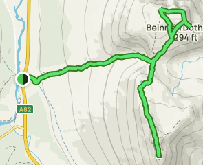 Bridge of Orchy to Beinn Dorain and Beinn an Dothaidh, Argyll and Bute ...