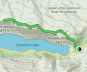 Mount Wesley via Wesley Ridge: 223 Reviews, Map - British Columbia ...