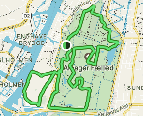 Amager Fælled Jungle Trail, Capital Region of Denmark, Denmark - Map ...