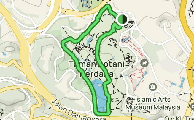 Perdana Botanical Garden Kuala Lumpur Map | Fasci Garden