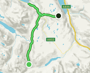 Cape Wrath Trail: Loch an Nid to Loch an Tiompain, Highlands, Scotland ...