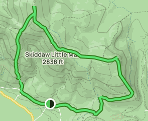 Applethwaite and Skiddaw Circular via Carl Side, Cumbria, England - 97 ...