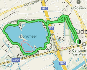 Donkmeer Circular walk, East Flanders, Belgium - 10 Reviews, Map ...