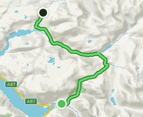 Cape Wrath Trail: Morvich to Glen Ling, Highlands, Scotland - Map ...