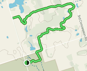 Oak Ridges Side Trail via Rouge National Urban Park, Ontario, Canada ...
