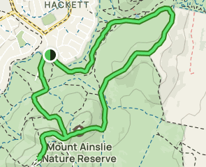 Mount Ainslie via West 132 and East 132 Loop, Australian Capital ...