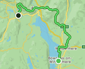 The Windermere Way Section 2, Cumbria, England - 23 Reviews, Map ...