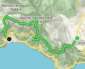 Path of the Gods: Bomerano - Santa Maria del Castello - Positano ...