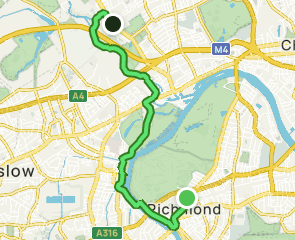 Capital Ring Walk Section 7: Richmond Bridge to Osterley Lock, London ...