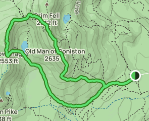 Dow Crag and Coniston Old Man via South Rake, Cumbria, England - 12 ...