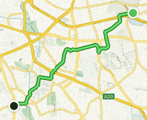 Capital Ring Walk Section 2: Falconwood to Grove Park, London, England ...
