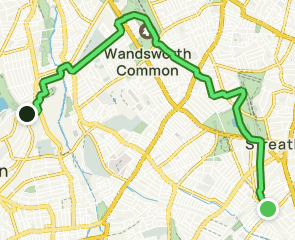 Capital Ring Walk Section 5: Streatham Common to Wimbledon Park, London ...