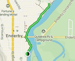 Enderby Riverside Park Walking Trail, British Columbia, Canada - 16 ...