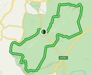 Smallgrains, Roundway and Cherhill Circular, Wiltshire, England - 57 ...