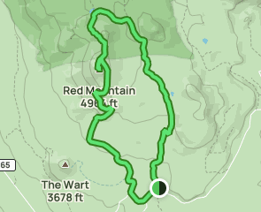 Red Mountain via Pacific Crest and Indian Race Track Loop, Washington ...