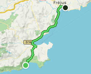 Cavalaire-sur-Mer to Saint Raphaël, Var, France - Map, Guide | AllTrails