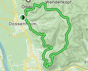 Dossenheim, Weißer Stein, and Thingstätte, Baden-Württemberg, Germany ...