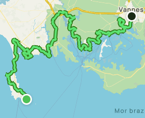 GR®34 Segment 16: Quiberon - Vannes, Morbihan, France - 10 Reviews, Map ...
