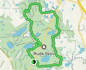 Rude Skov Blå Mountainbike Rute: 46 fotos - Region Hovedstaden, Danmark ...